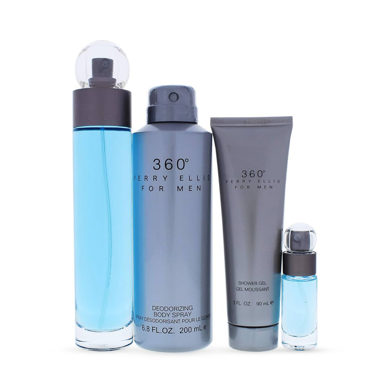Perry Ellis 360 Men 4 Piece Gift Set - Sensa Beauty