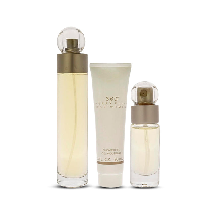 Buy 360 White 3-Piece Gift Set by Perry Ellis at Sensa Beauty